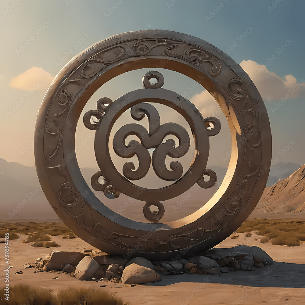 Celtic symbol, Triskelion, an ancient symbol representing spiruality ...