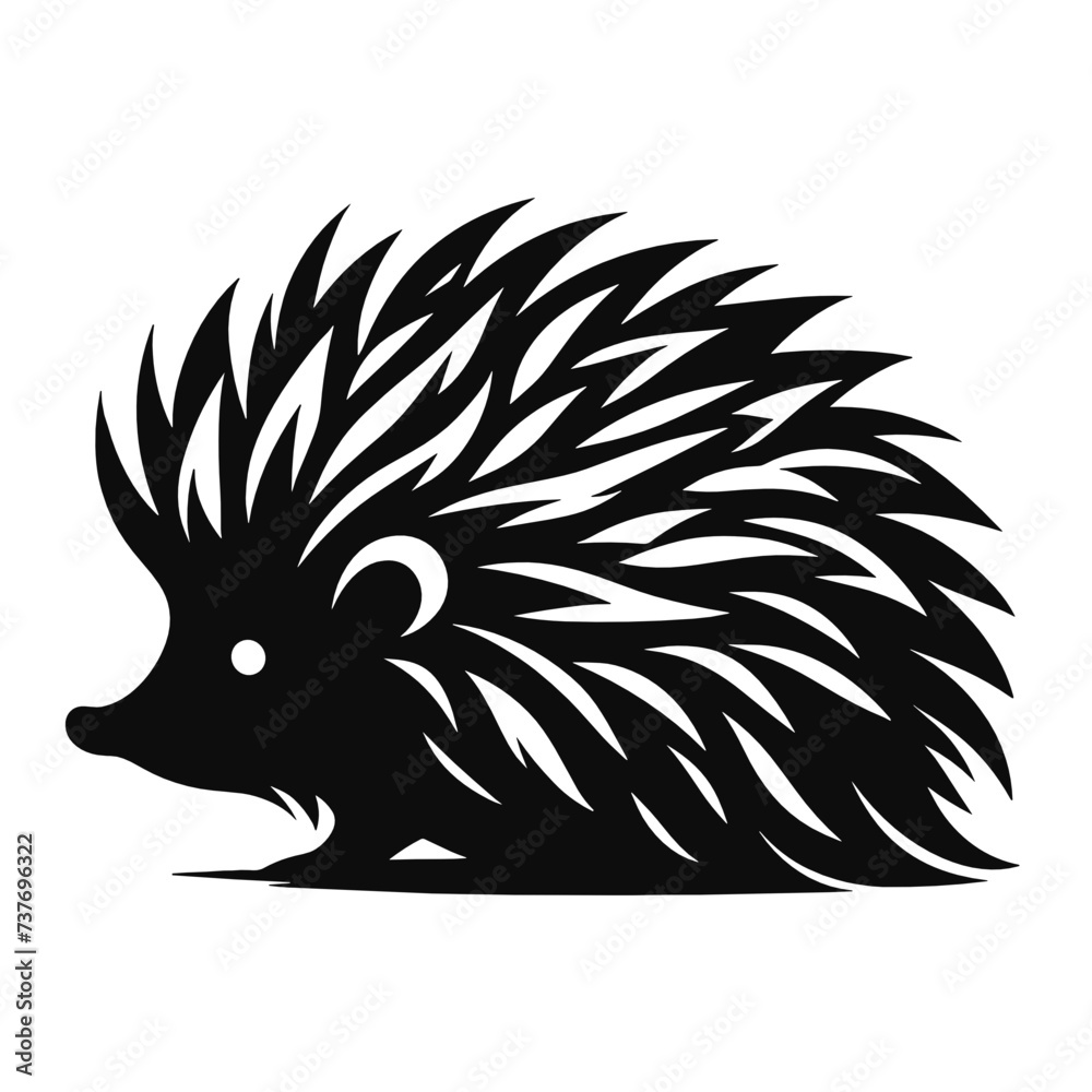 Vetor de Cute Hedgehog , Hedgehog Svg, Hedgehog Cut File, Hedgehog ...