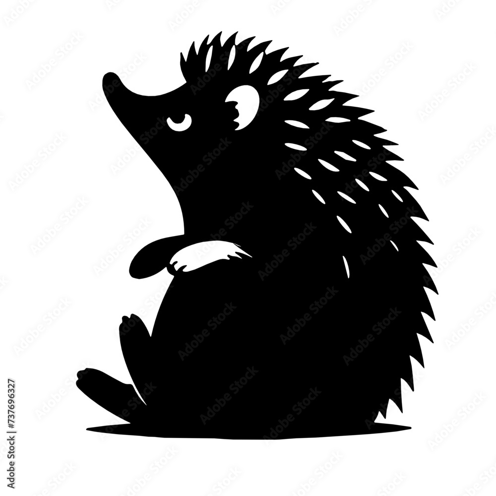 Vetor de Cute Hedgehog , Hedgehog Svg, Hedgehog Cut File, Hedgehog ...