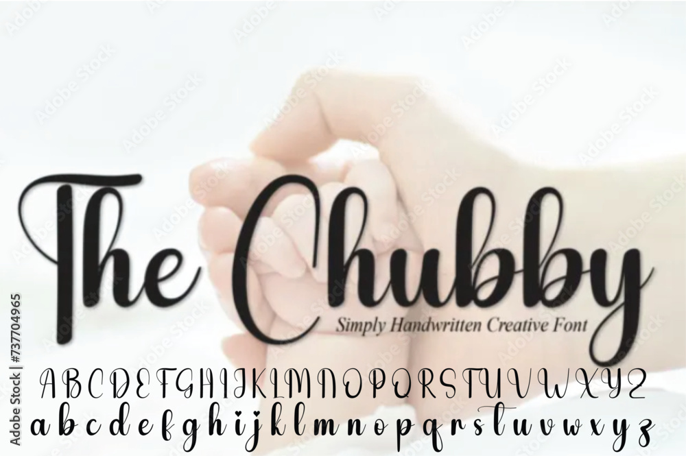 Hand drawn vector alphabet. Modern monoline signature script font ...