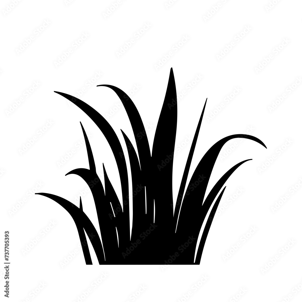 Vetor de Wild Grass, Grass , Lawn, Botanical Grass, Grass Svg, Grass ...