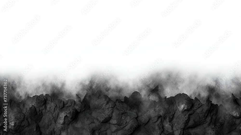 Dark Smoke Bomb Overlay, Realistic Fog and Mist Overlays Stock ...