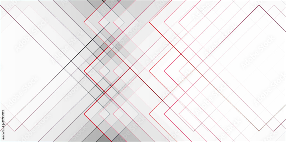 Abstract gray and red blueprint background architecture and technology ...