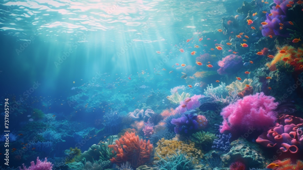 Luminous Deep Sea Coral Diversity - The underwater world comes to life ...