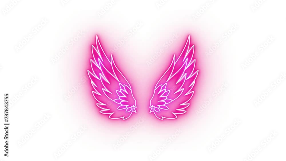 Angel wings green screen pack of three video , flying wings green ...