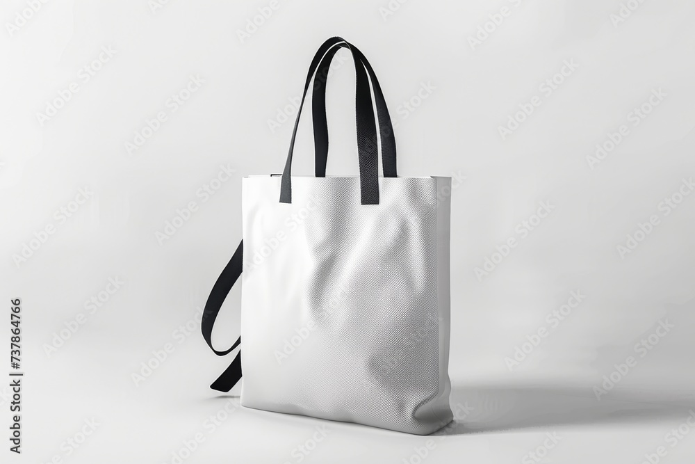 tote bag mockup - blank tote bag on studio background / template for product placement Stock ...