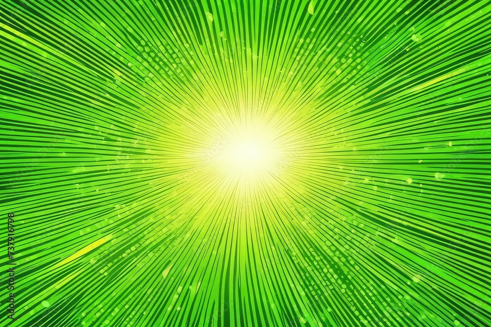 Starburst cartoon comic background. Pop art pattern with radial rays ...