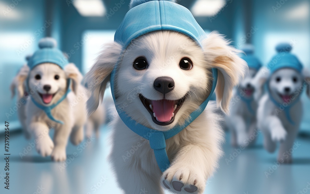 Whimsical wonder: adorable animation brings to life a cute and funny ...