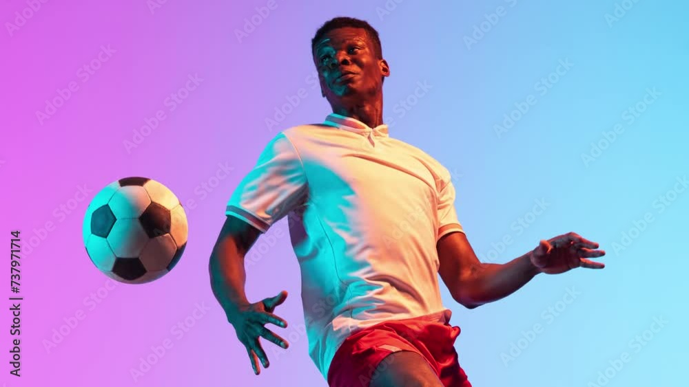 Dynamic animated video collage made of different diverse athletes of ...