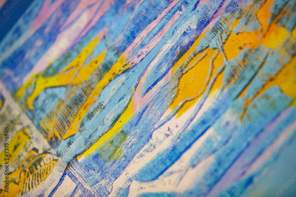 Dive into a world of vibrant Abstract Expressions in Acrylic. This ...
