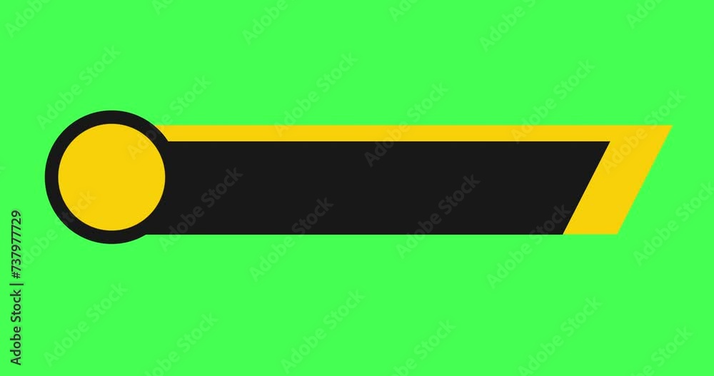 4K Cricket match lower third infographic button asset. Sports match ...