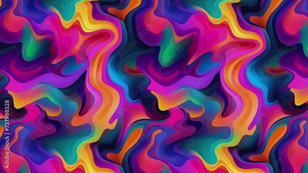 Creative design of 3d background with Colors and Liquid background ...