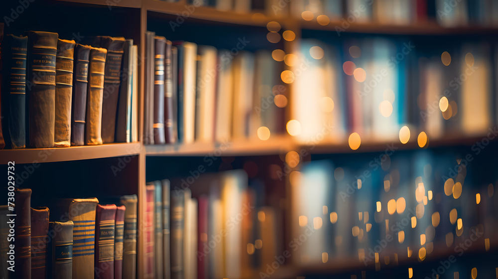 Books background, can be used to depict education, knowledge, learning ...