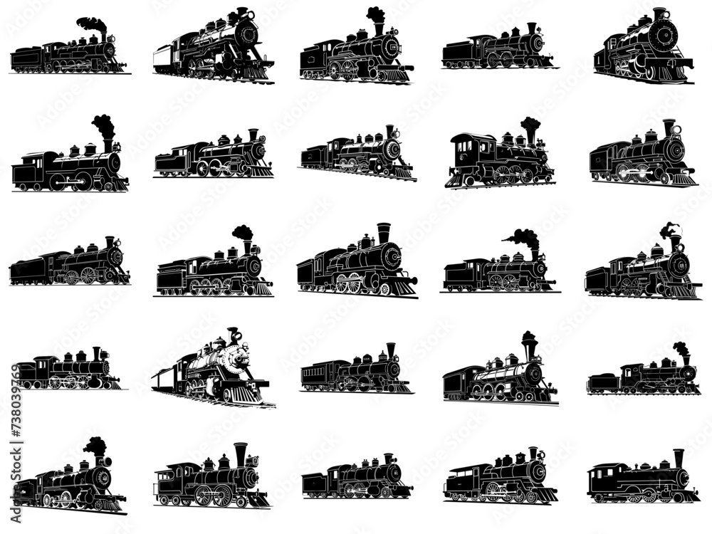 Train SVG, Steam Engine SVG, Engine SVG, Train Clipart, Toy Train SVG ...