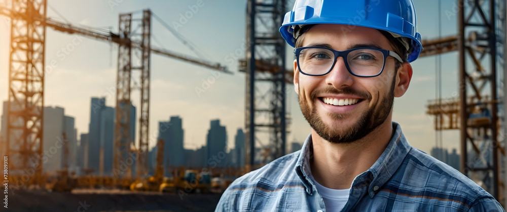 Engineer, engineering, construction, modern construction, building design, architecture ...