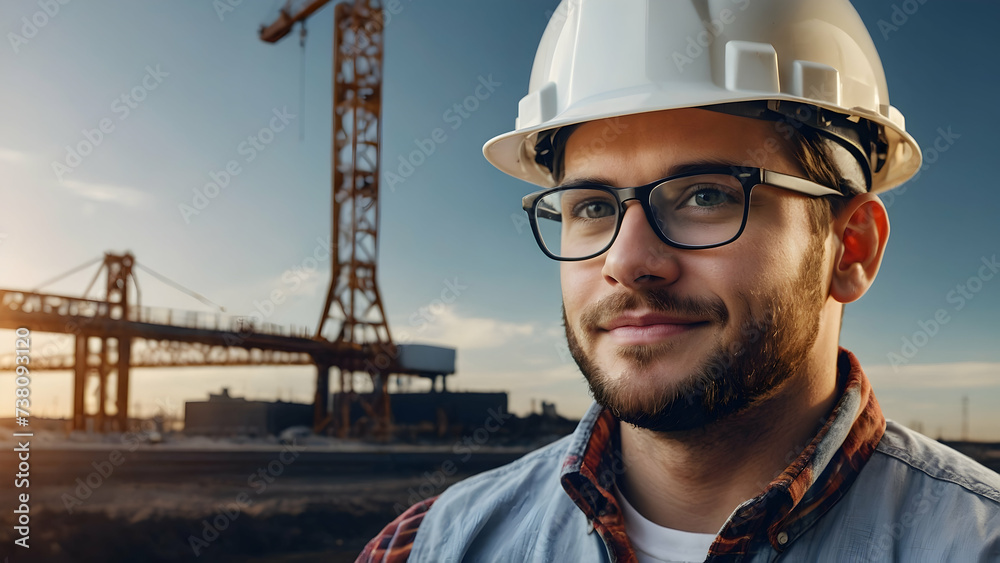 Engineer, engineering, construction, modern construction, building design, architecture ...