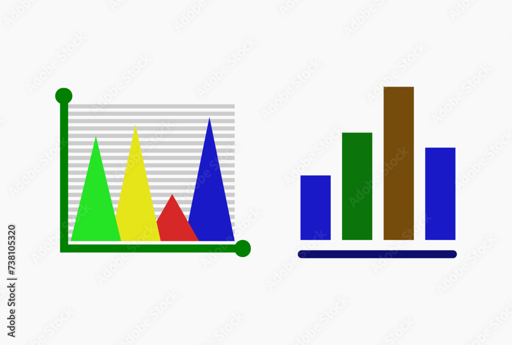 Desain grafik naik turun | Top and bottom graphic design Stock Vector ...