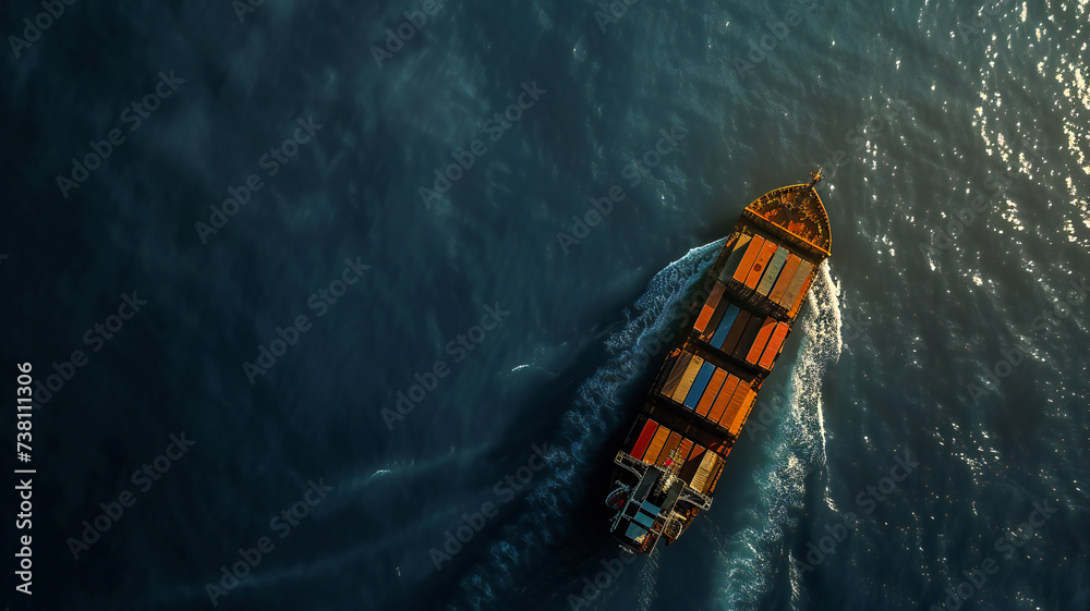 container ships tankers transport containers by water. A transportation ...