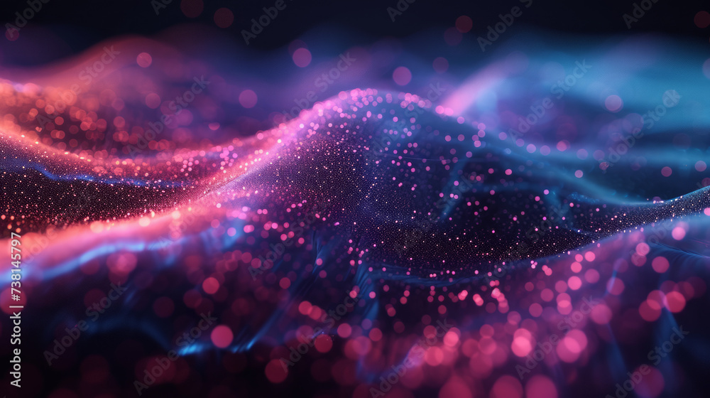 Data nodes depicting data flow Stock Illustration | Adobe Stock