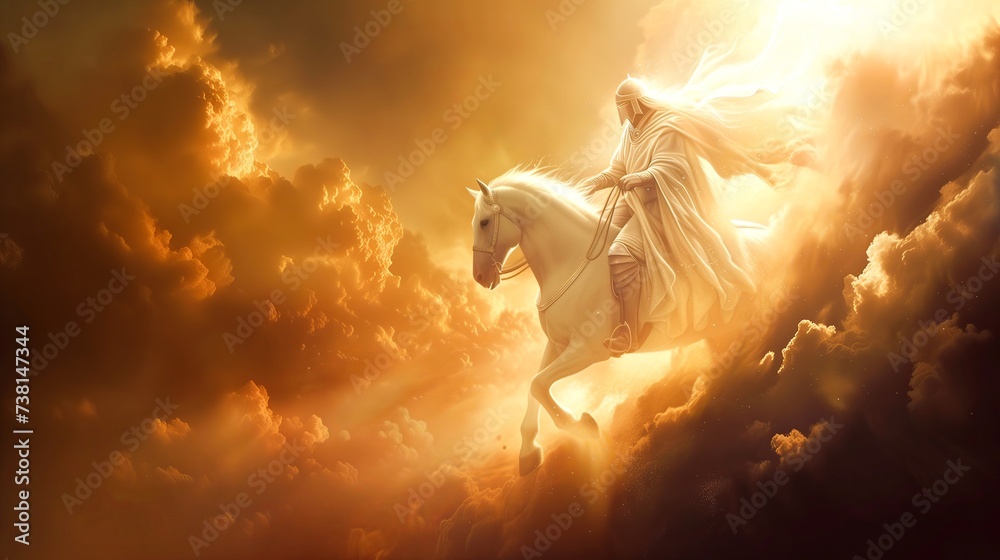 White Horse of the Apocalypse Revelation of Jesus Christ historical ...