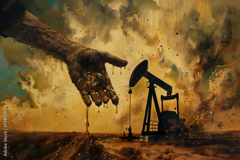 discovery or finding oil, one of the most important and rarest ...