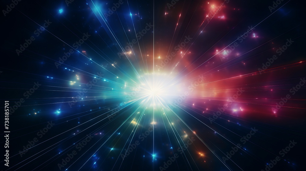 Prism light leak texture for photo overlay and effect. lens flare in ...