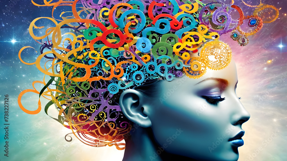 Jumbled mental wiring, thought energy, subconscious power, memory ...