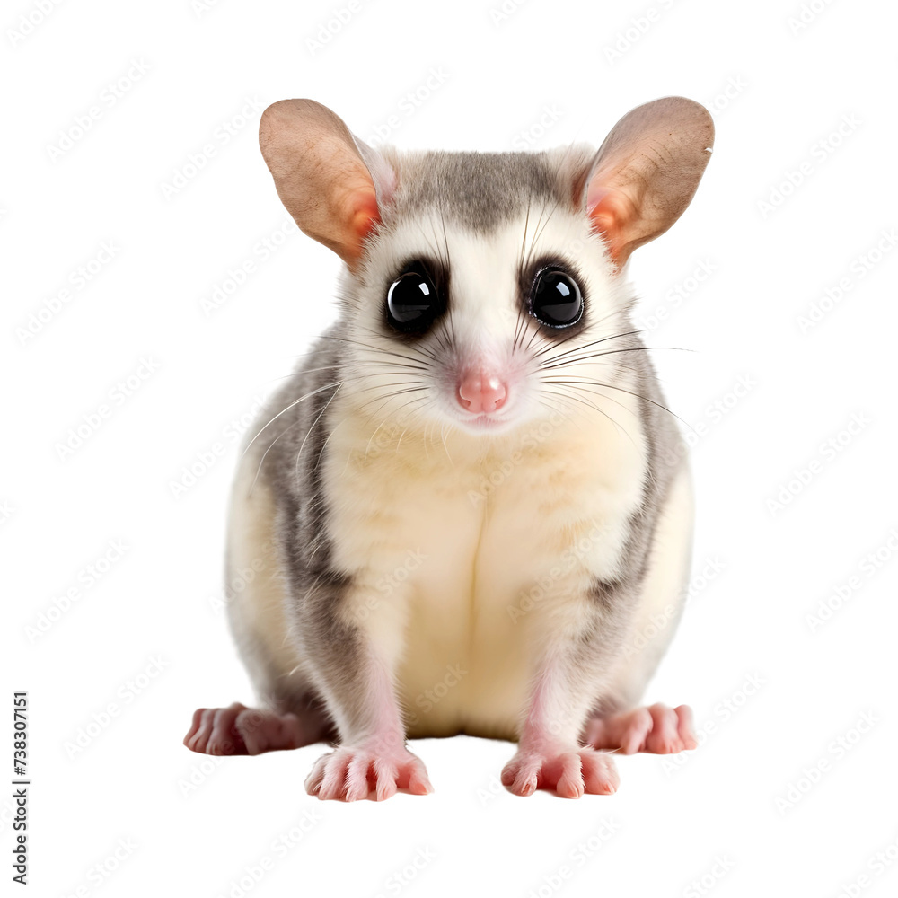 Sugar_Glider isolated on transparent background, PNG Cutout Stock Photo ...