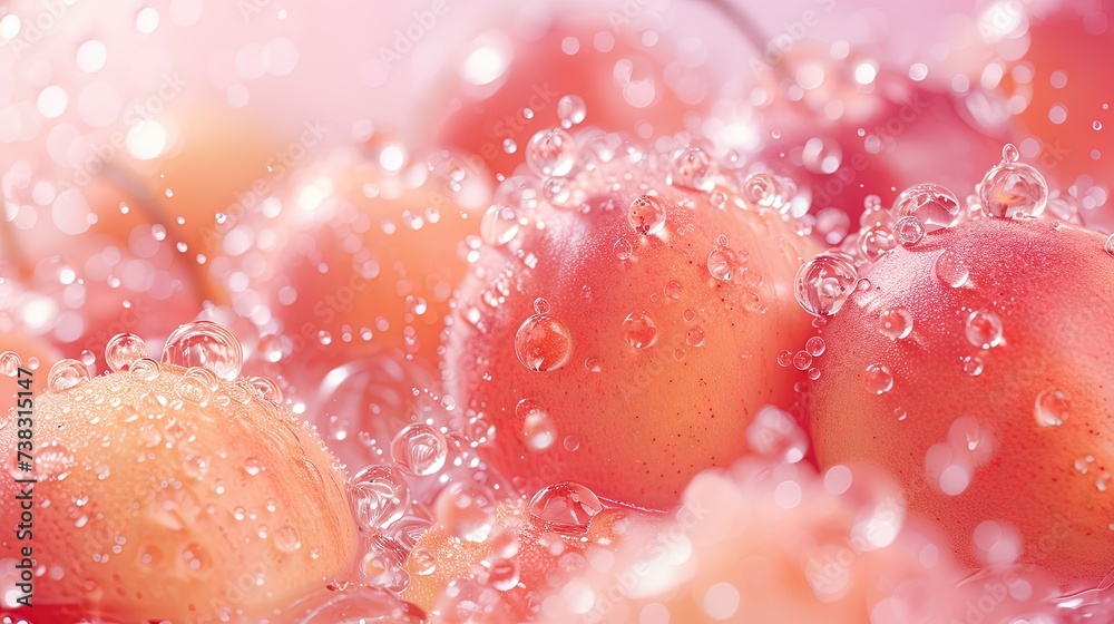 Abstract wallpaper of a pink and orange and peach fuzz pantone gradient ...