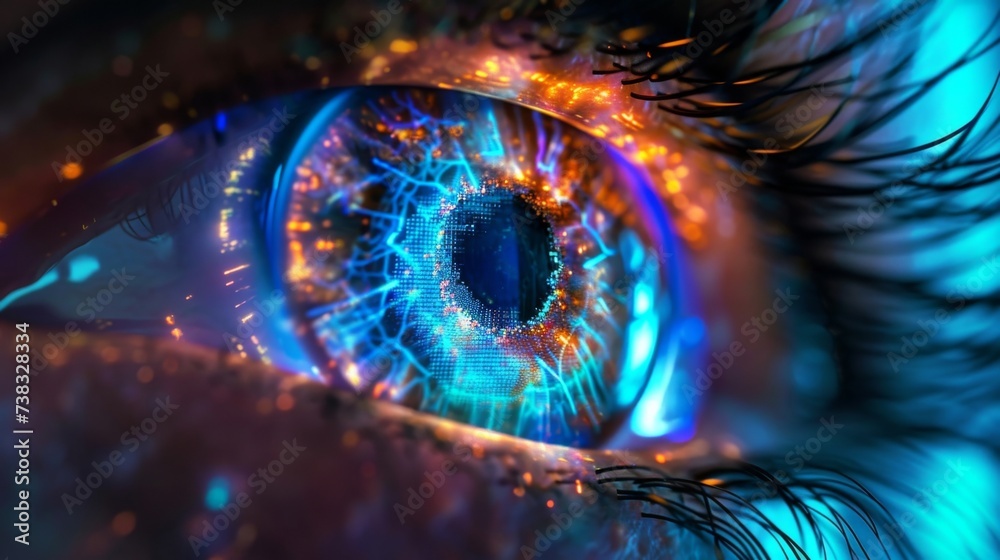 The holographic model of a human eye provides a closer look at its ...