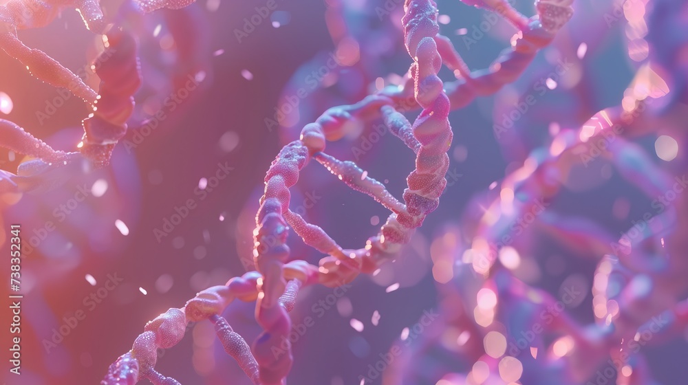 Genetic Epiphany: 3D DNA Double Helix – Illuminating Medical Research ...