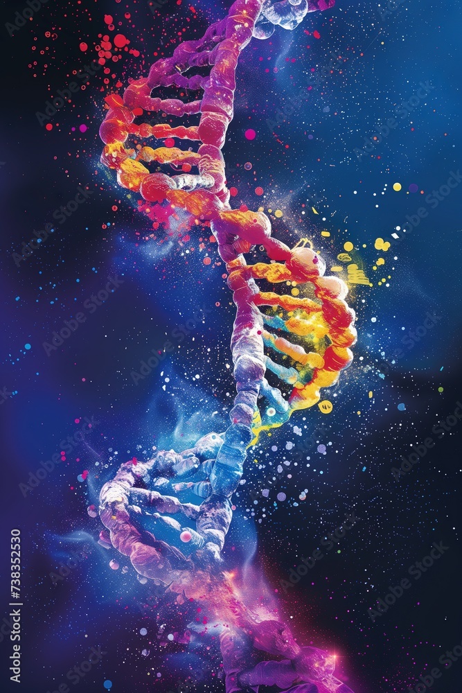 Innovations in Genetics: 3D Visual DNA Helix – Driving Medical Research ...