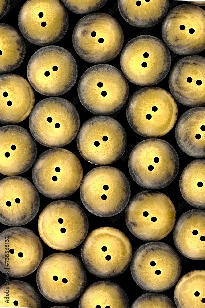 Button Collection: Bunch of Identical Buttons in 4K Ultra HD Stock ...