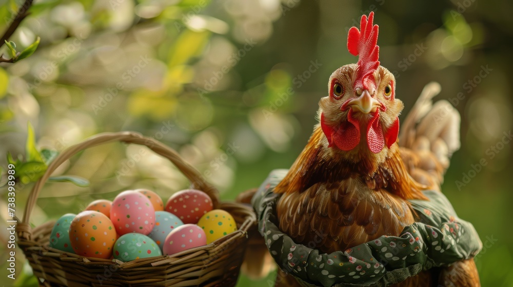 Funny Photo of Chicken, Rooster staring at camera, Chicken staring ...