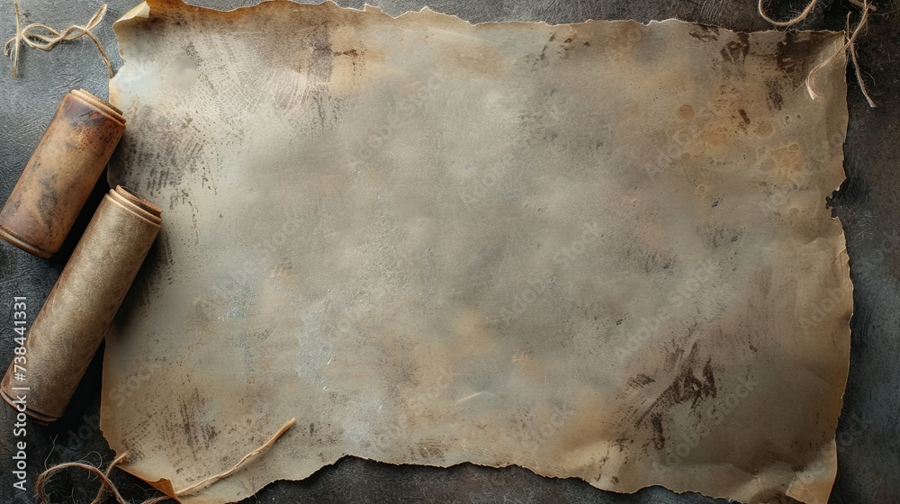 Ancient old scroll papyrus parchment document wallpaper background ...
