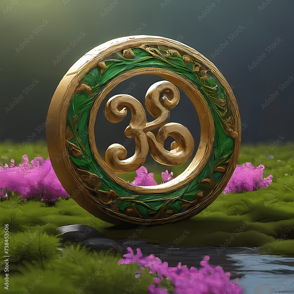 Celtic symbol, Triskelion, an ancient symbol representing spiruality ...