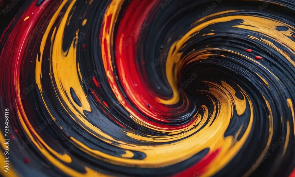 beautiful background. a dramatic and explosive swirl of paint with ...