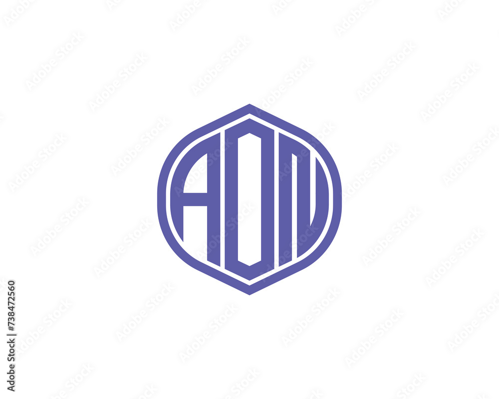 AON logo design vector template Stock Vector | Adobe Stock