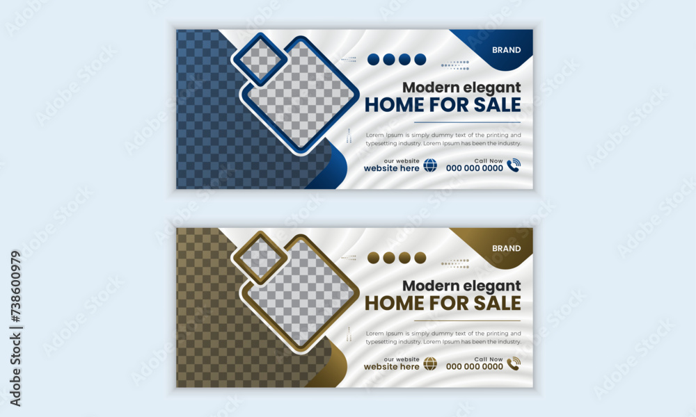 Professional Eye-Catching Real Estate Billboard Design, Editable Real ...