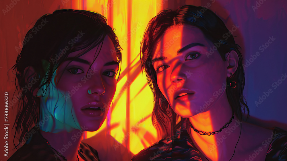 Gender Identity Exploration: A visual novel or interactive story where ...