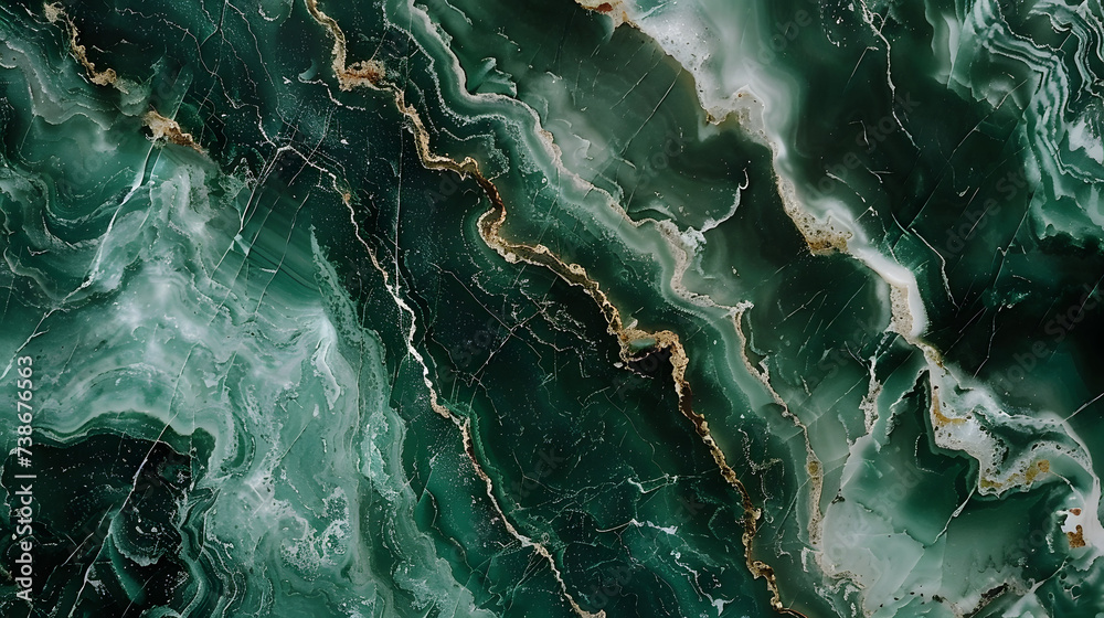Turquoise Green marble texture background, natural Emperador stone ...