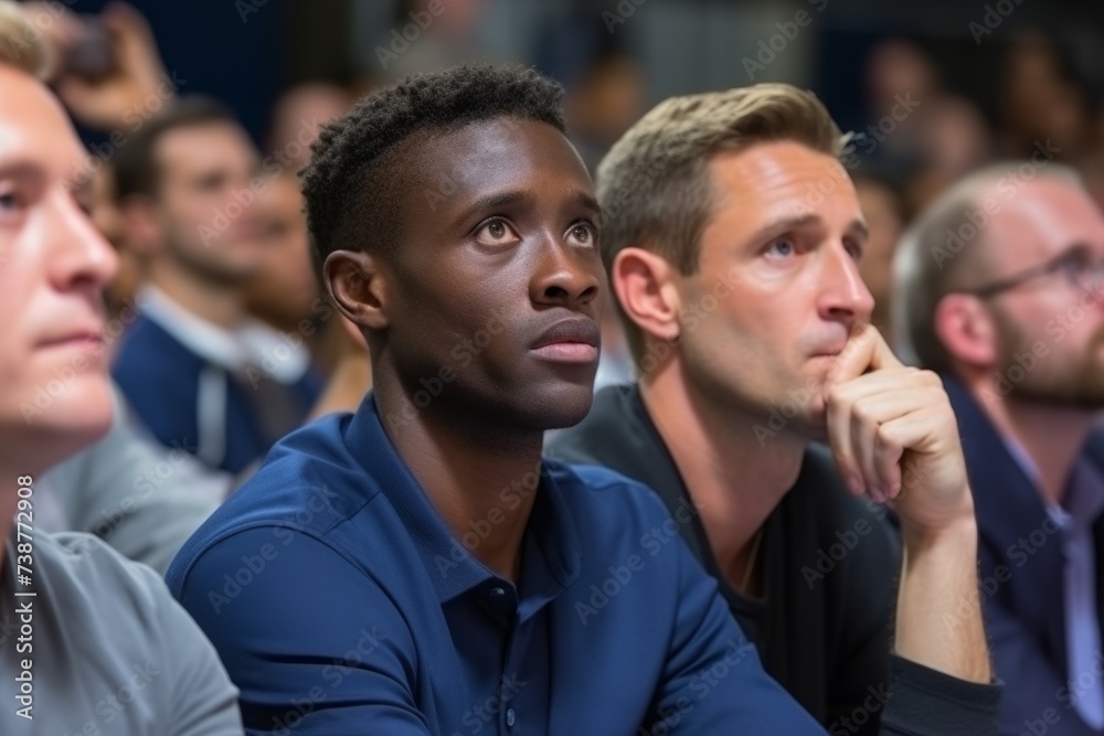 Diverse students group listening to favorite subject college student ...