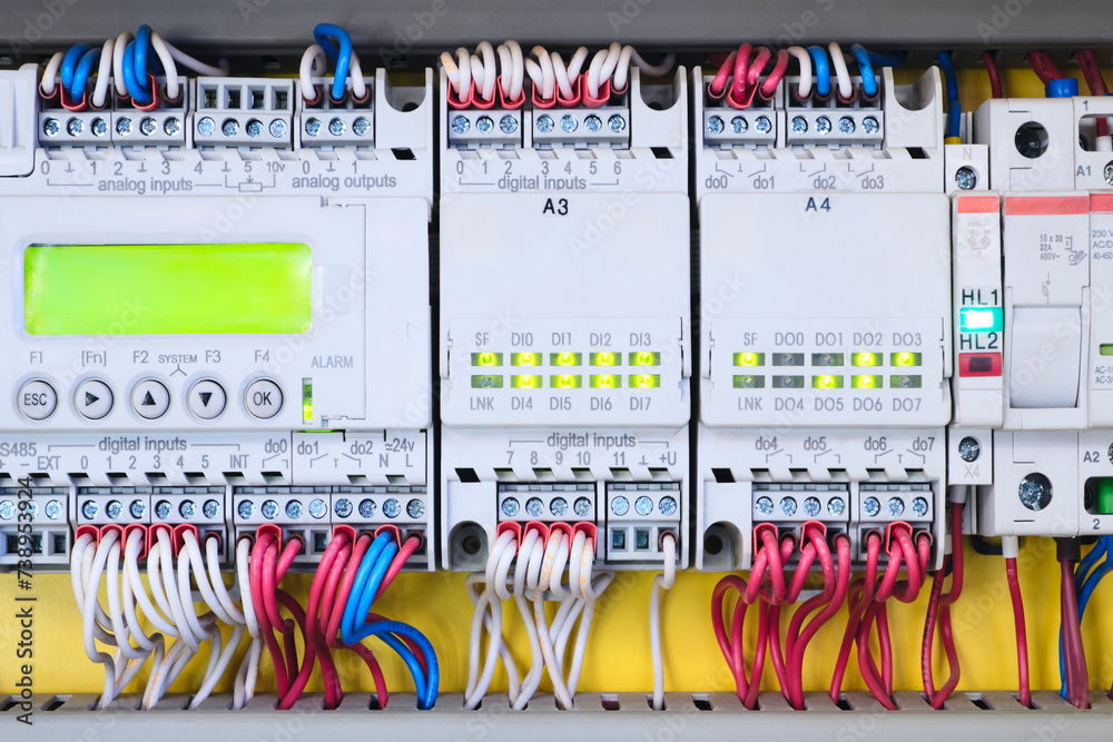 new automated system of electric power supply and distribution ...