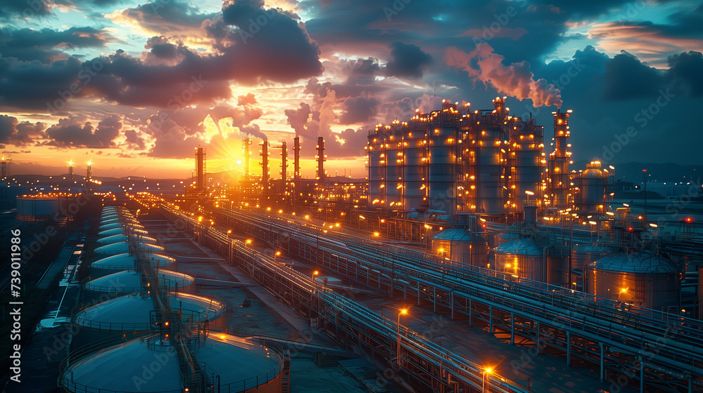 carbon storage plant, Carbon capture and storage facilities, chemical ...