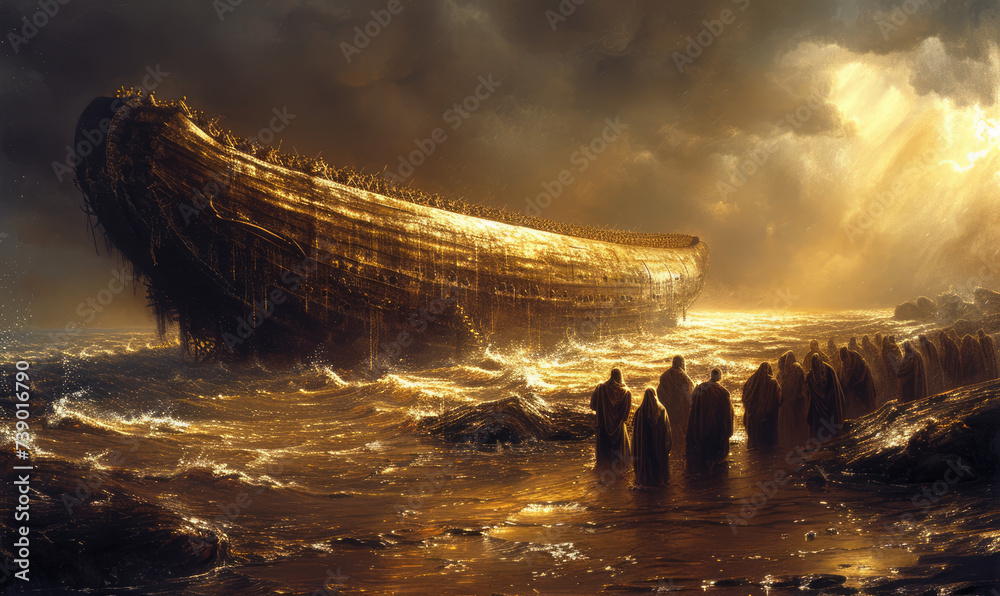 In the ancient biblical times, Moses stands as a beacon of leadership ...