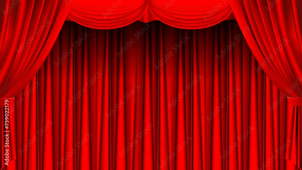 Theatre Curtain Open and close animation, Stage, Musical nights, people ...