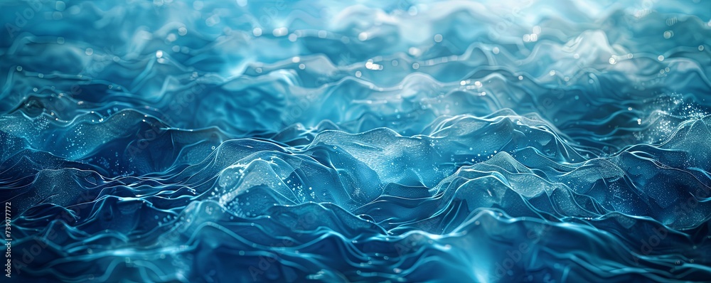 An immersive modern abstract background inspired by the fluidity and ...