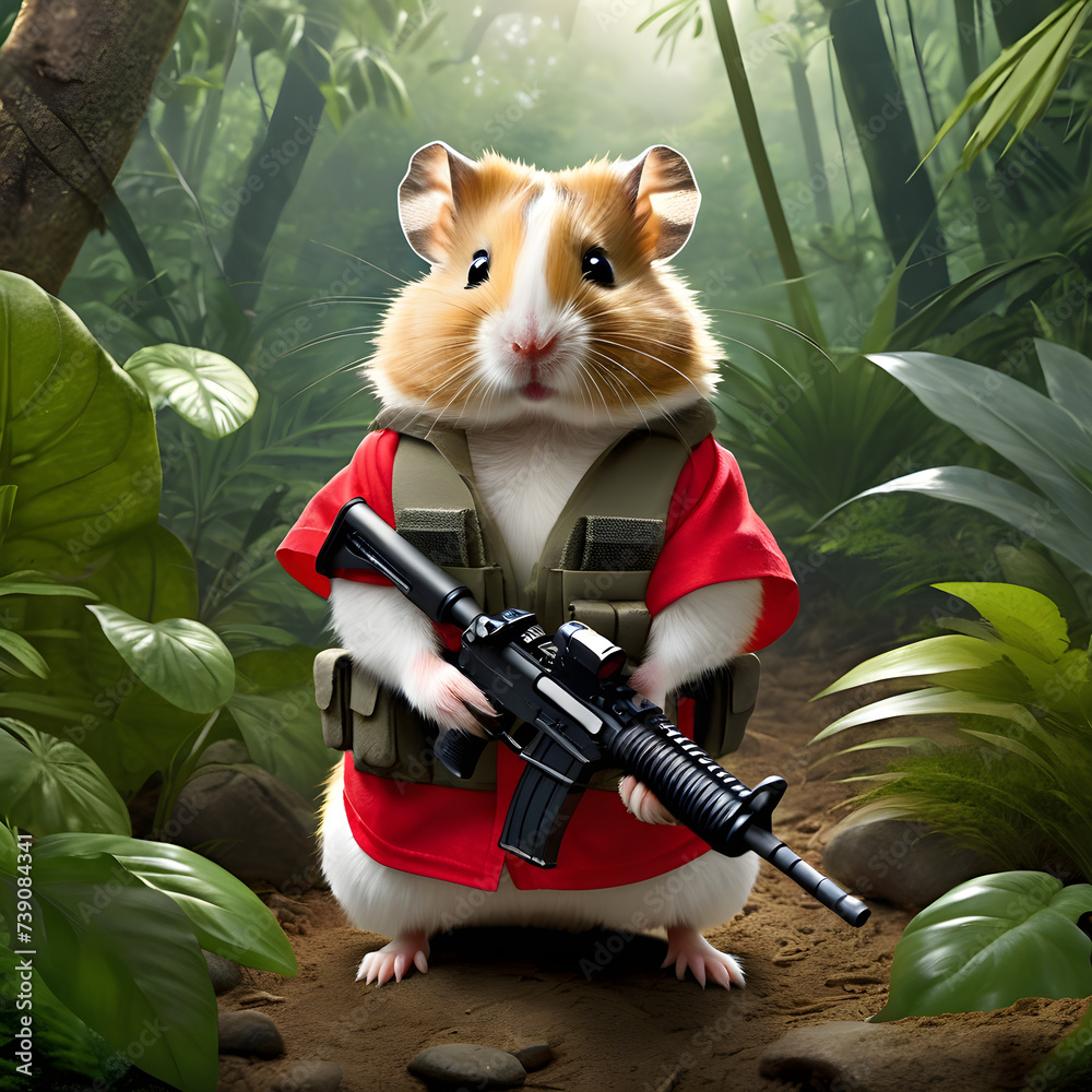 I couldn't believe my eyes when I stumbled upon a sight in the jungle ...