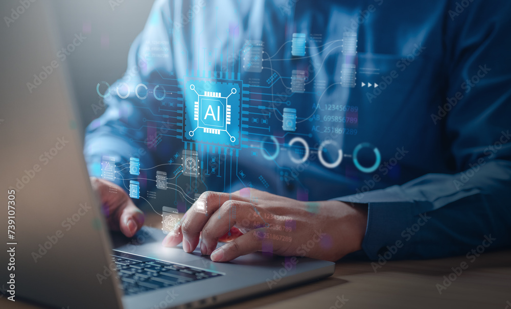 ai, database, digital, information, network, technology, graph ...