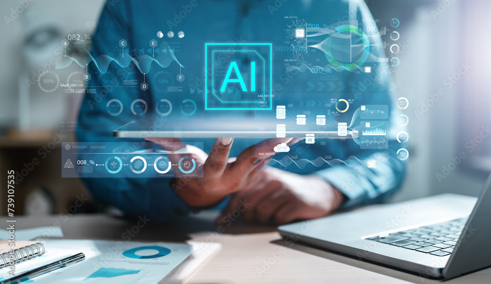 ai, database, digital, information, network, technology, graph ...